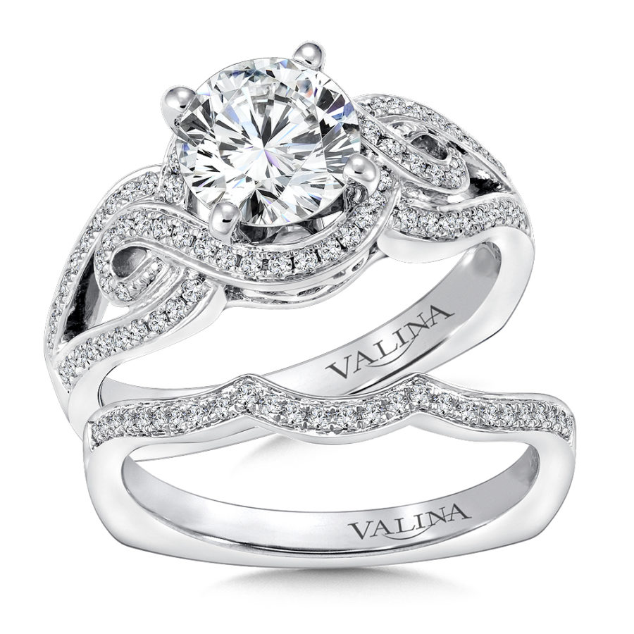 14K White Gold 0.39ct Diamond Bridal Set | More Than Just Rings